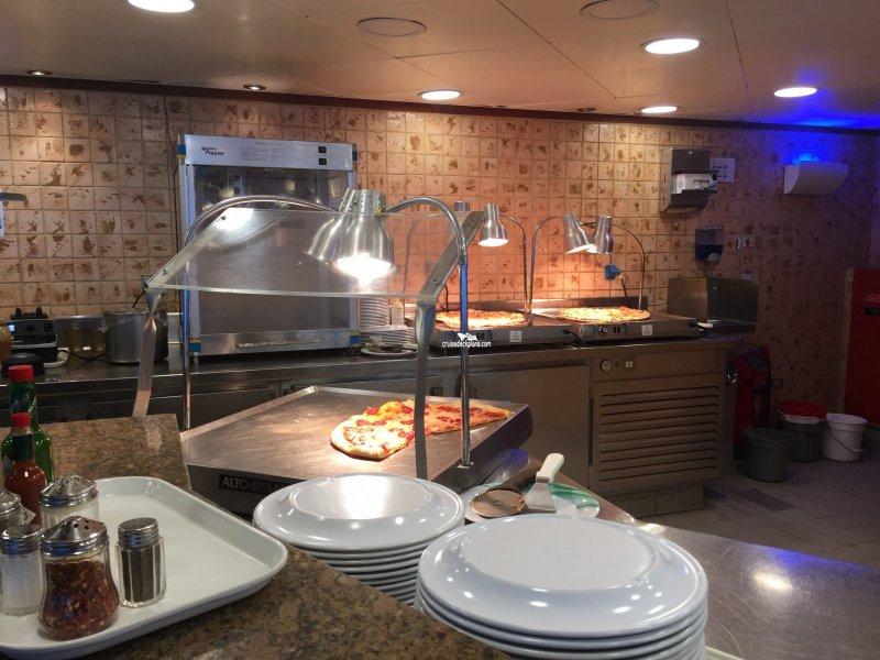 Crown Princess Pizza Bar Pictures