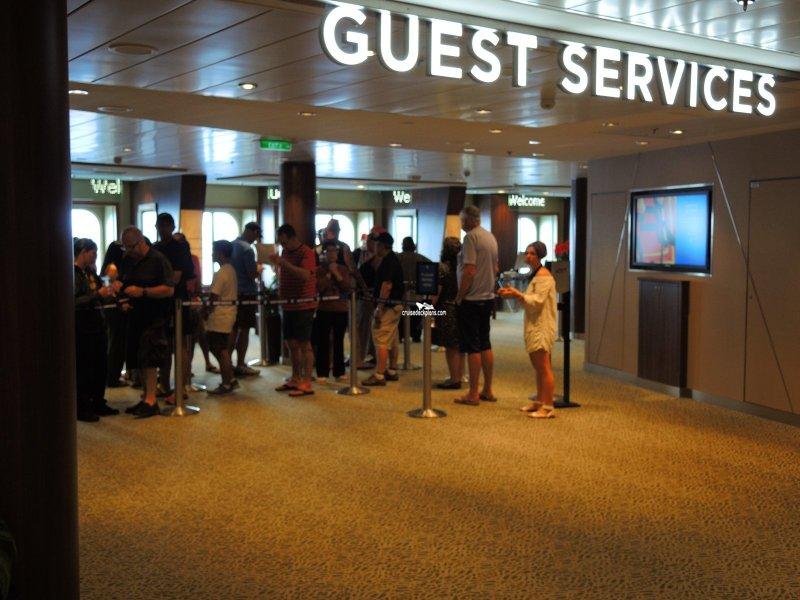 Ovation of the Seas Guest Services Pictures