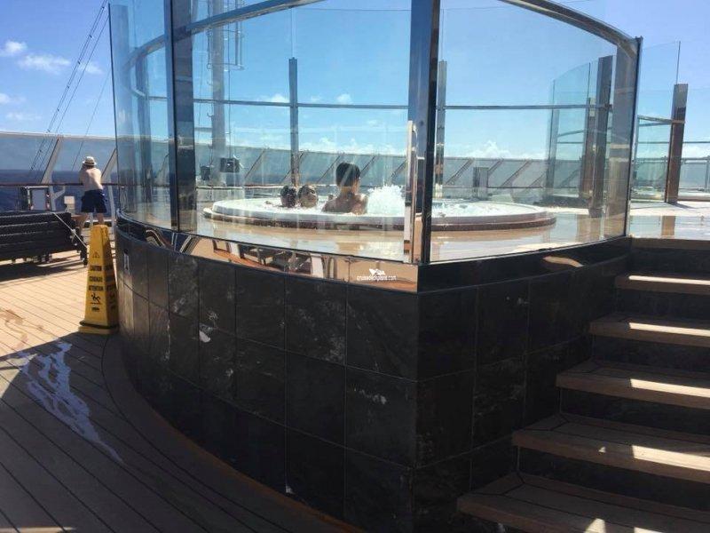 MSC Seaside Yacht Club Pool Pictures