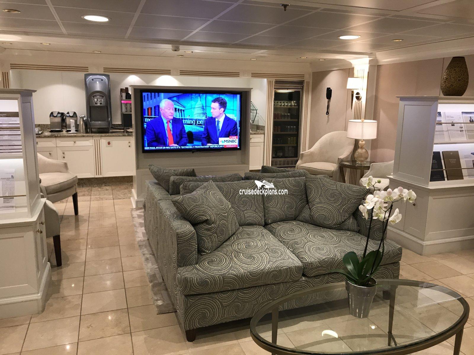 Oceania Riviera Concierge Lounge Pictures