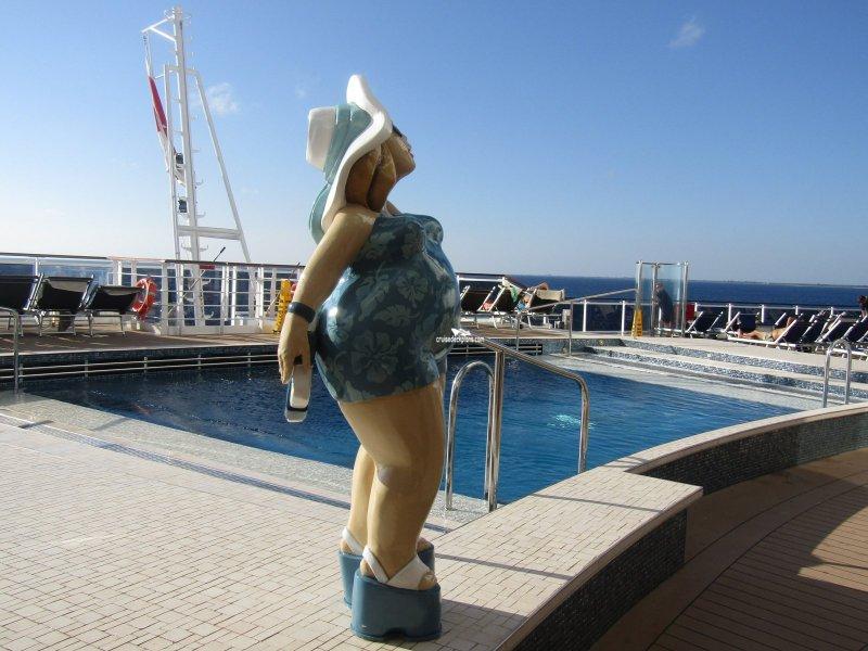 MSC Seaside South Beach Pool Pictures