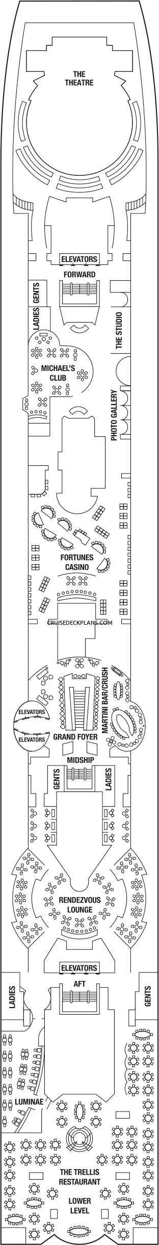 Celebrity Infinity Rendezvous Lounge Pictures