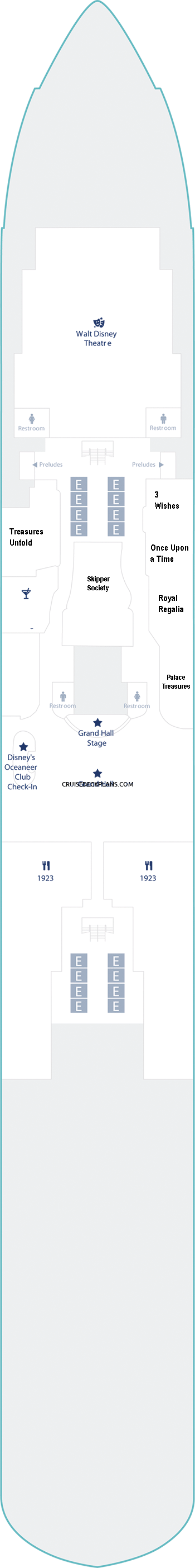 Disney Destiny Grand Hall Pictures