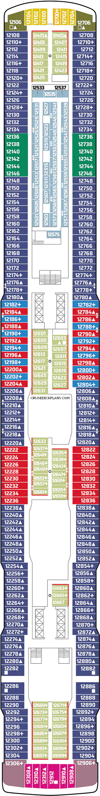 Norwegian Encore Cabin 12886