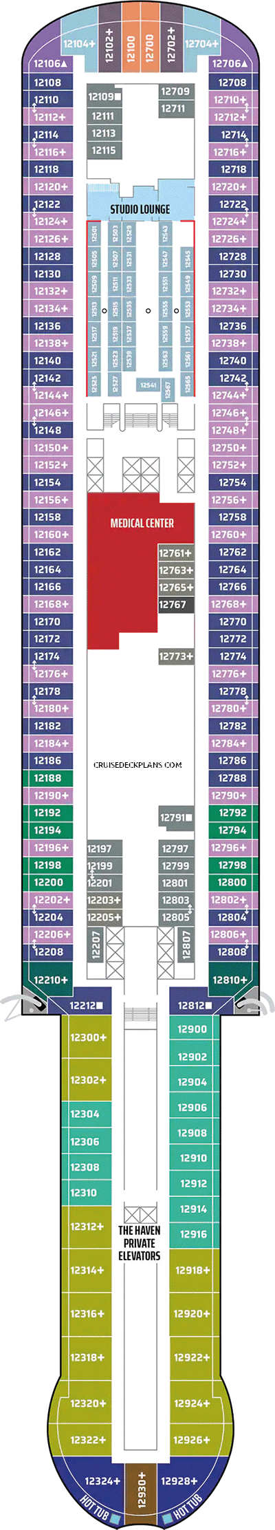 Norwegian Prima Studio Lounge Pictures
