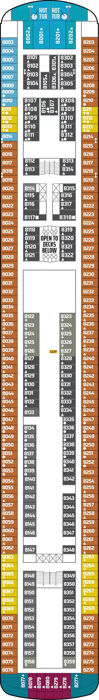Viking Sky Deck Plan