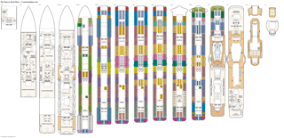 Sky Princess Deck Plans Layouts Pictures Videos