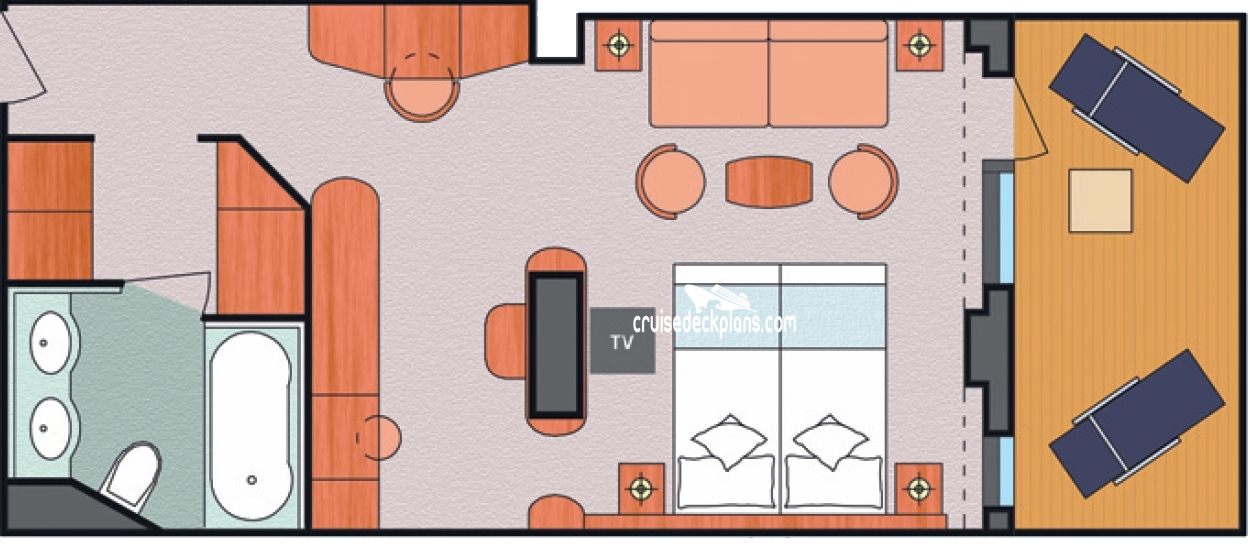 Costa Luminosa Grand Suite Stateroom