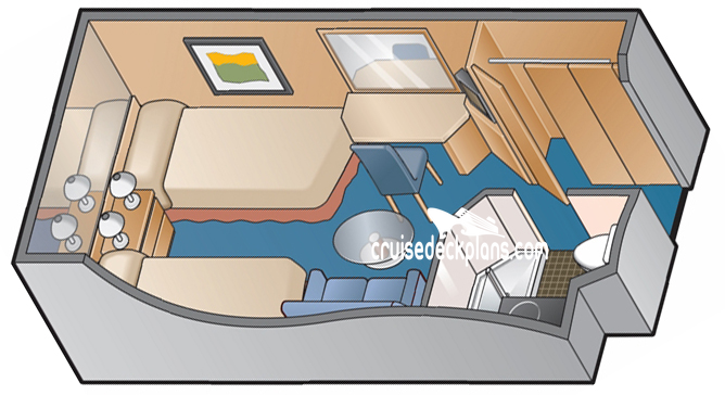 Celebrity Constellation Staterooms and Cabins