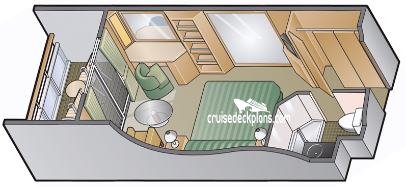 Celebrity Constellation Staterooms and Cabins