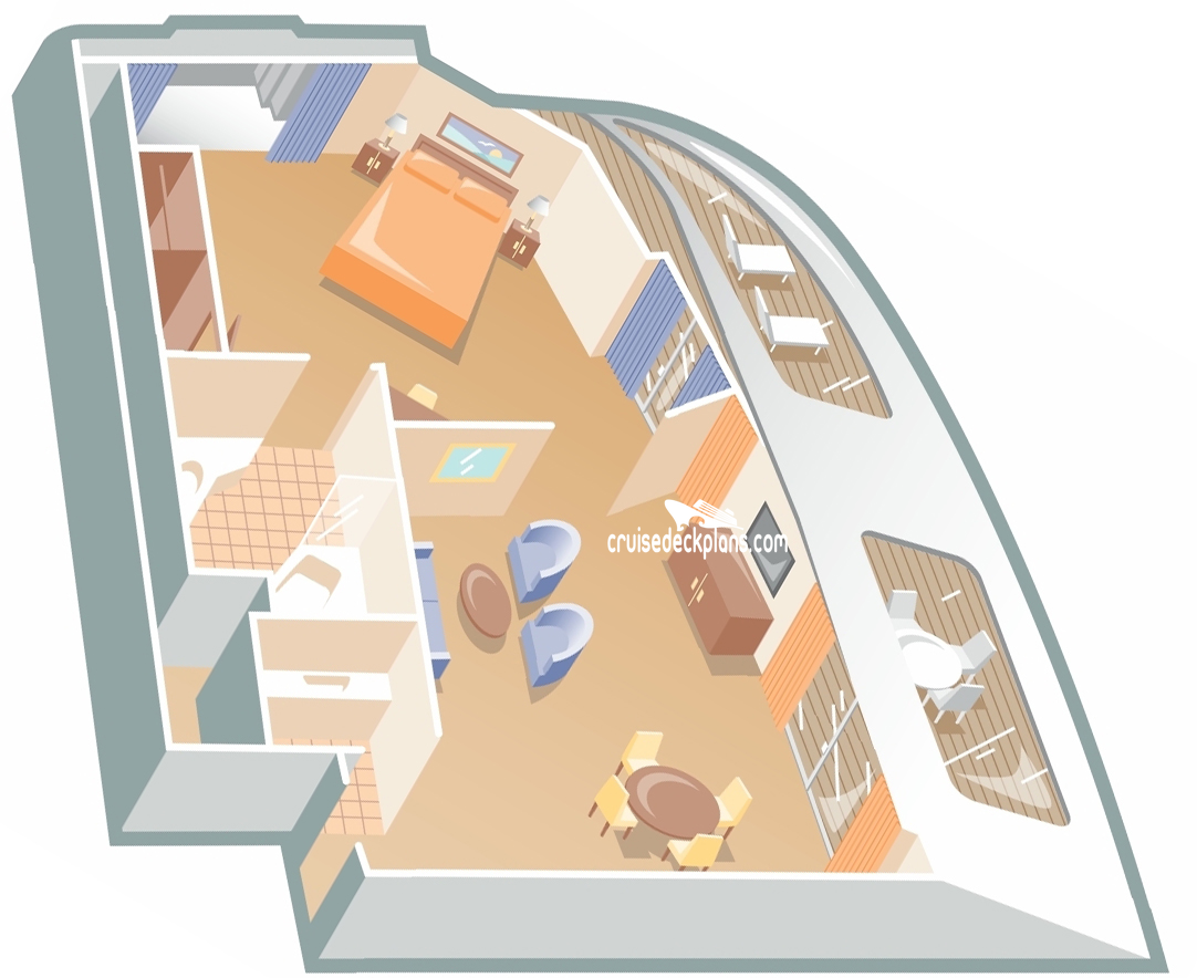 Azamara Quest deck plans, diagrams, pictures and videos.