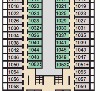 Carnival Glory Cabin 1027