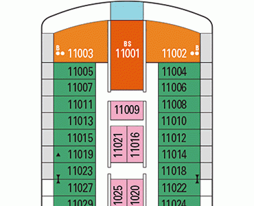 MSC Seaside Cabin 11001