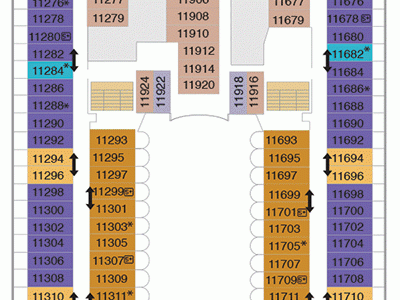 Allure of the Seas Cabin 11284