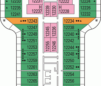 MSC Seashore Cabin 12243