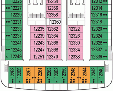 MSC Bellissima Cabin 12348