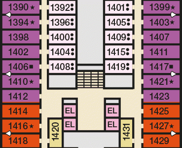 Carnival Splendor Cabin 1407