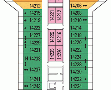 MSC Seaside Cabin 14210