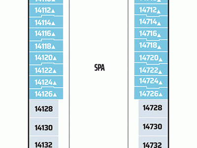 Norwegian Getaway Cabin 14716
