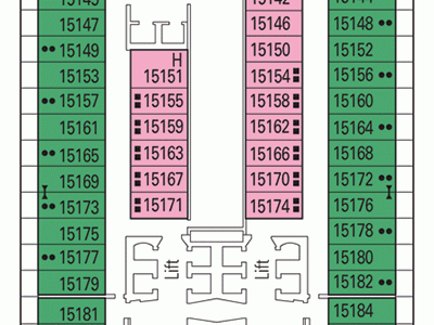 MSC Seashore Cabin 15154