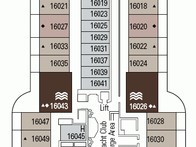 MSC Seashore Cabin 16029
