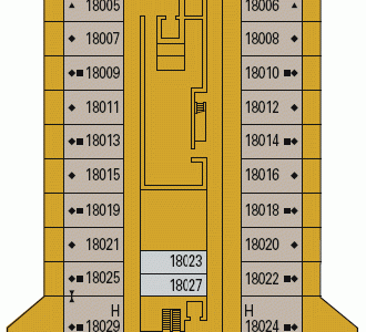 MSC Seaview Cabin 18009