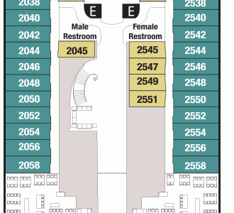 Disney Fantasy Cabin 2044