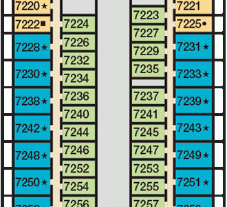 Carnival Sunrise Cabin 7228