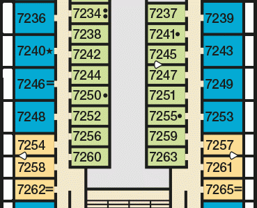 Carnival Splendor Cabin 7243