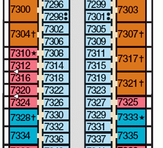 Carnival Breeze Cabin 7307