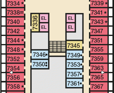 Carnival Splendor Cabin 7340