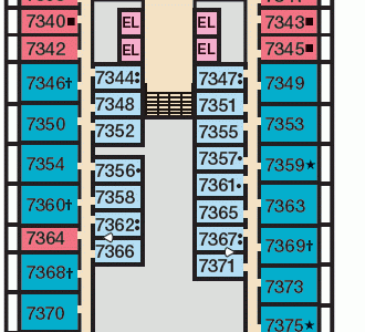 Carnival Horizon Cabin 7347