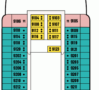 Pacific Encounter Cabin 9105