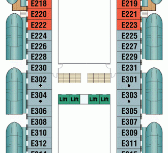 Grand Princess Cabin E224