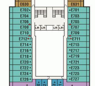 Majestic Princess Cabin E706