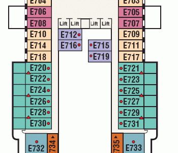 Emerald Princess Cabin E710