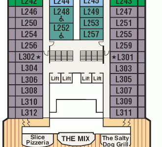 Caribbean Princess Cabin L257